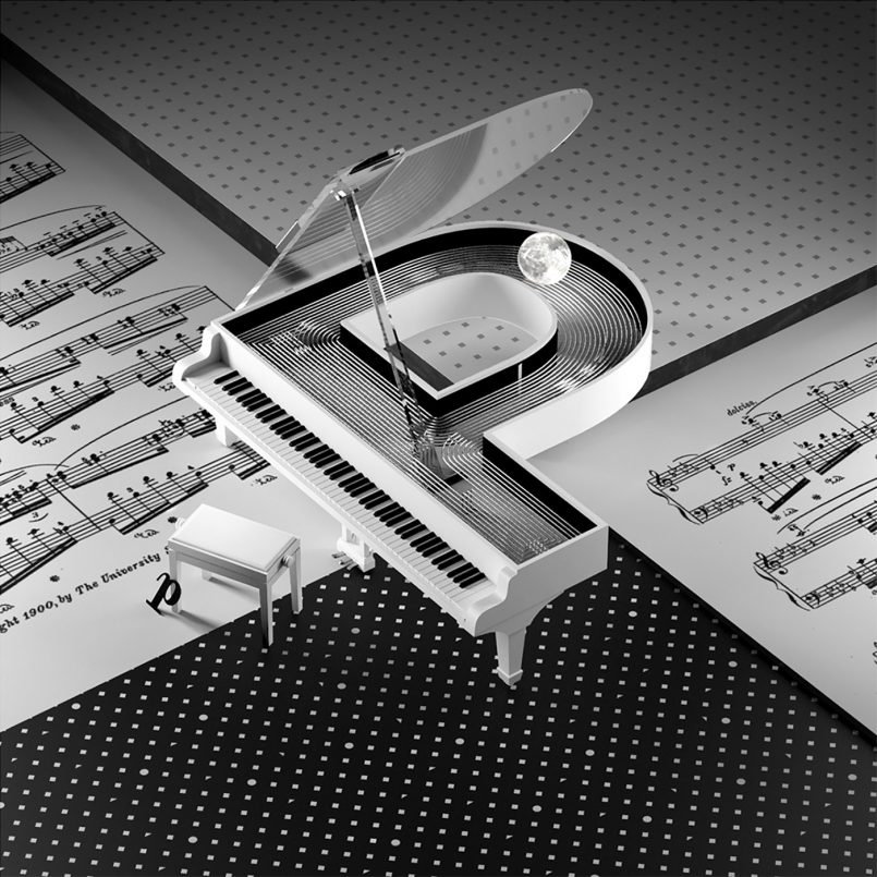 Typographic Musical Instruments by Francisco Cortés | Daily design ...