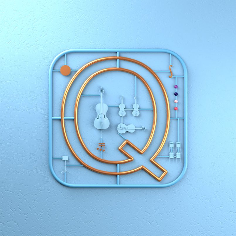 Typographic Musical Instruments by Francisco Cortés | Daily design ...