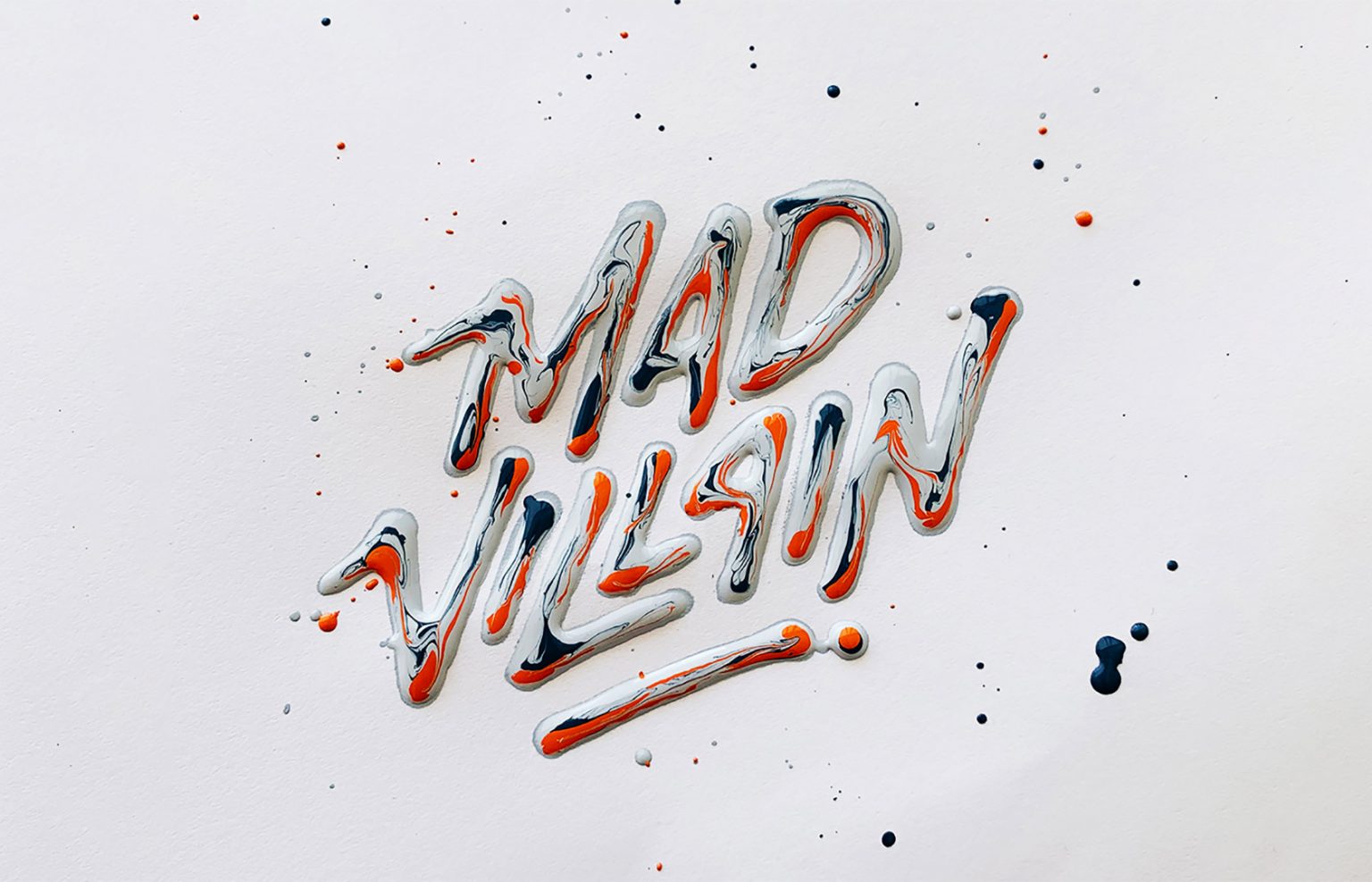 Wet Acrylic Lettering by Gehan Magee | Daily design inspiration for ...