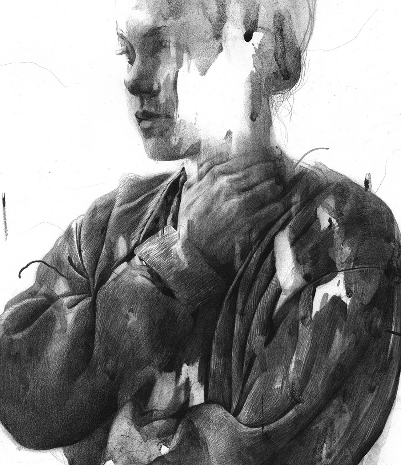 Pencil & Charcoal Drawings by Thomas Cian | Daily design inspiration ...