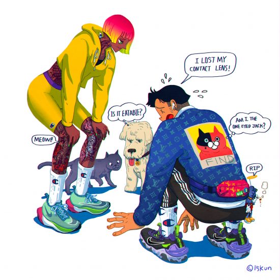 Comic Book-Inspired Illustrations by 15 Kun | Daily design inspiration ...