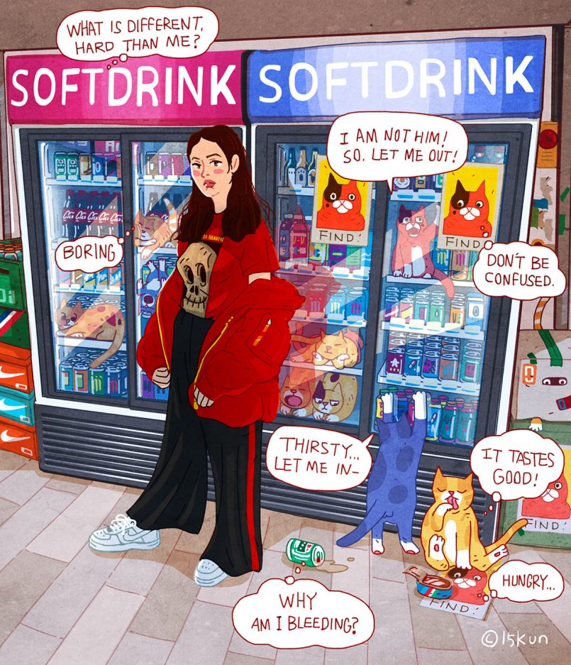 Comic Book-Inspired Illustrations by 15 Kun | Daily design inspiration ...