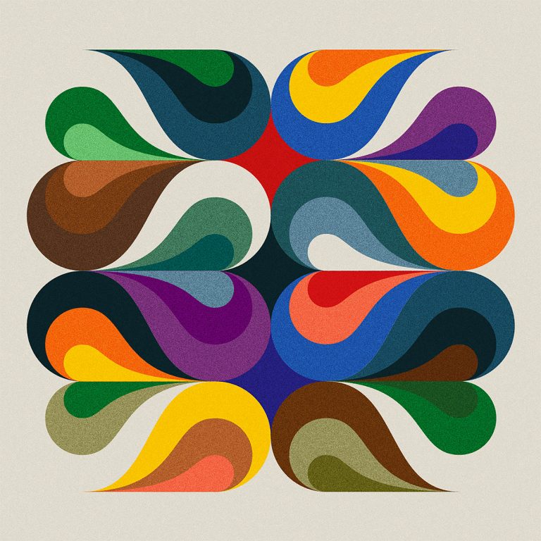 Shapes & Colors: Geometric Artworks by Matt W. Moore | Daily design ...