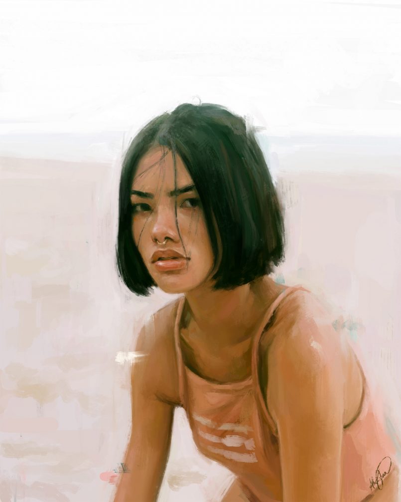Portrait Paintings by Alexis Franklin | Daily design inspiration for ...
