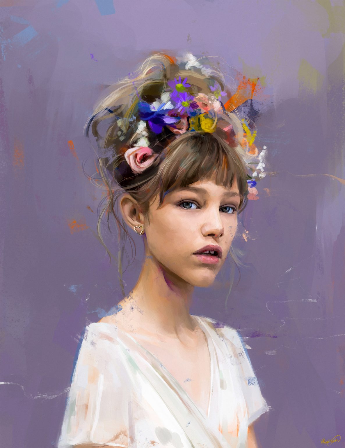 Portrait Paintings by Alexis Franklin | Daily design inspiration for ...