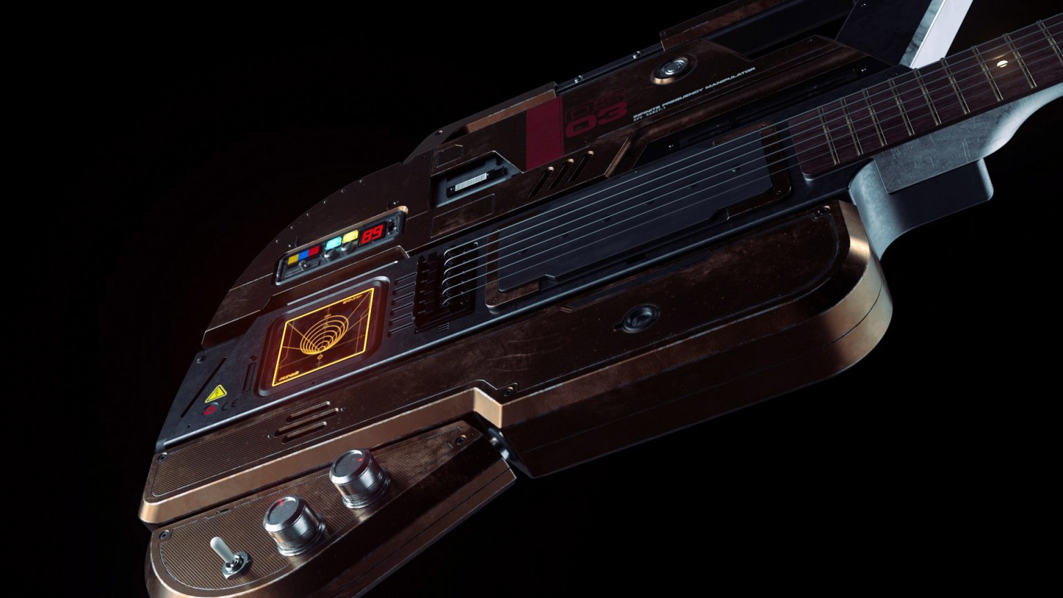 The Blastercaster: Sci-Fi Guitar Concept by Allan Williams | Daily ...