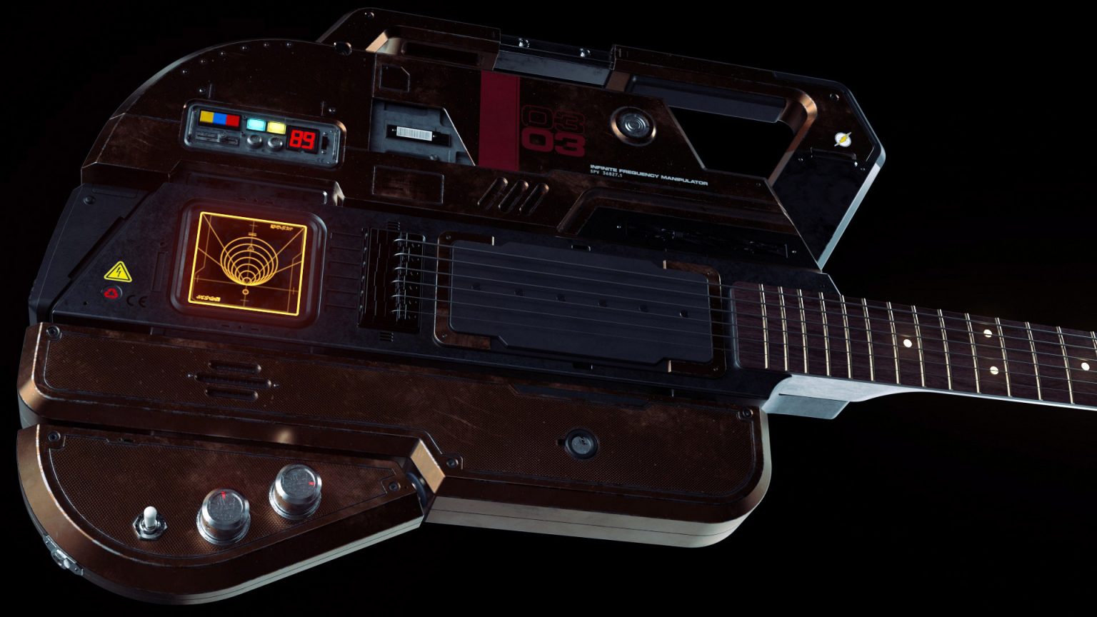 The Blastercaster: Sci-Fi Guitar Concept by Allan Williams | Daily ...