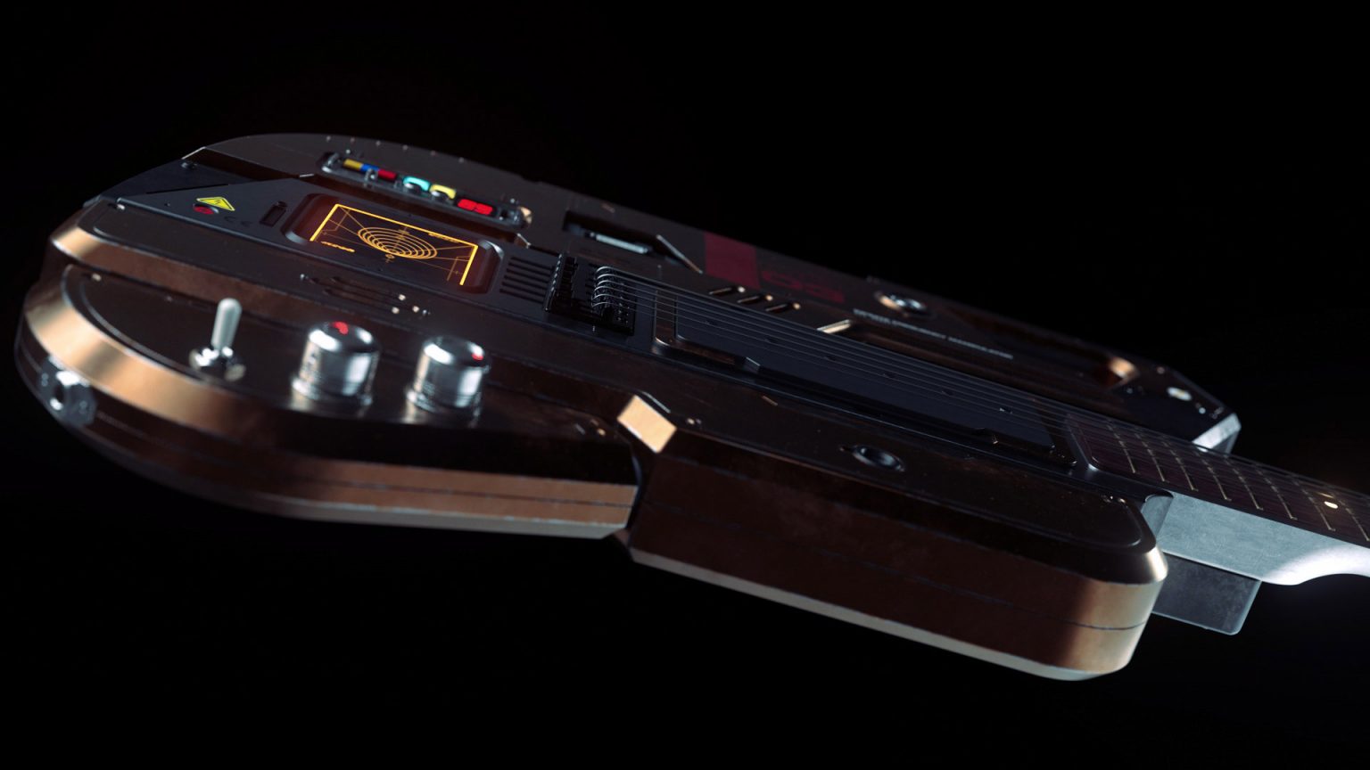 The Blastercaster: Sci-Fi Guitar Concept by Allan Williams | Daily ...