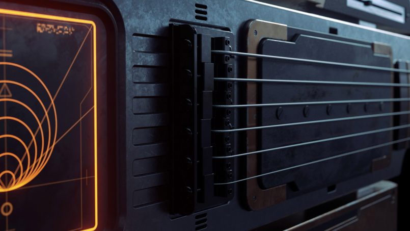 The Blastercaster: Sci-Fi Guitar Concept by Allan Williams | Daily ...