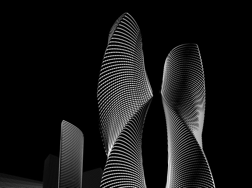 Black & White Architectural Illustrations by Andrea Minini | Daily ...