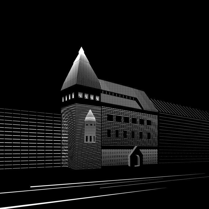 Black & White Architectural Illustrations by Andrea Minini | Daily ...