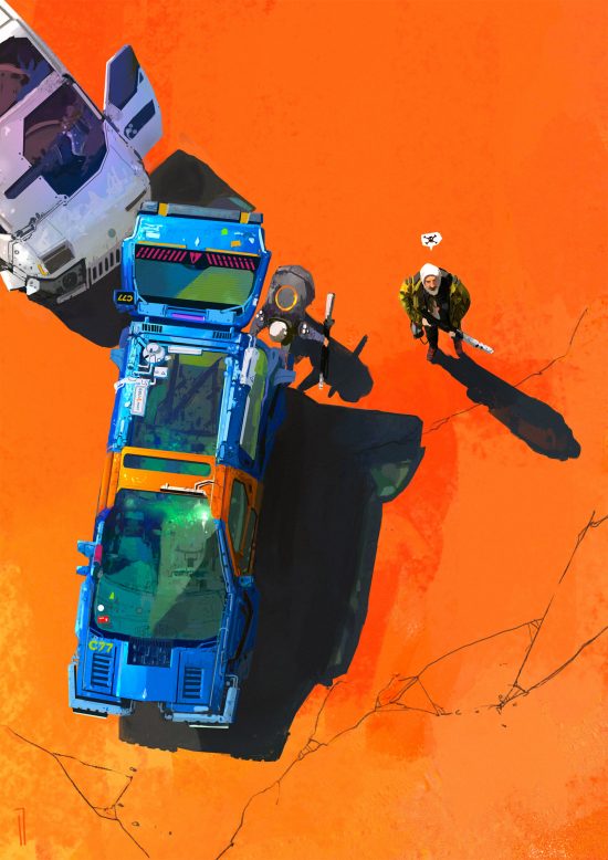 Dystopian Concept Art by Ismail Inceoglu | Daily design inspiration for ...