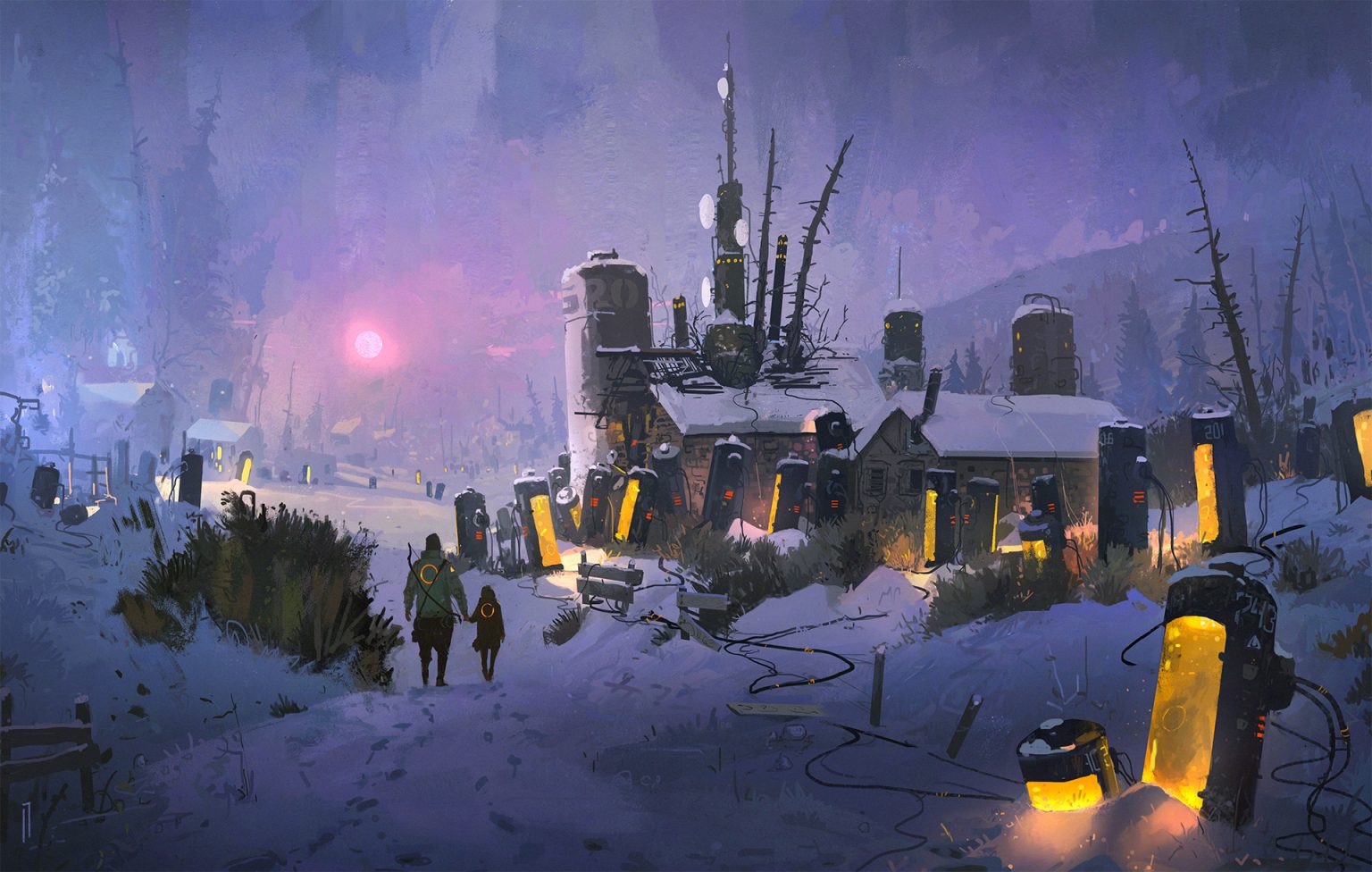 Dystopian Concept Art by Ismail Inceoglu | Daily design inspiration for ...