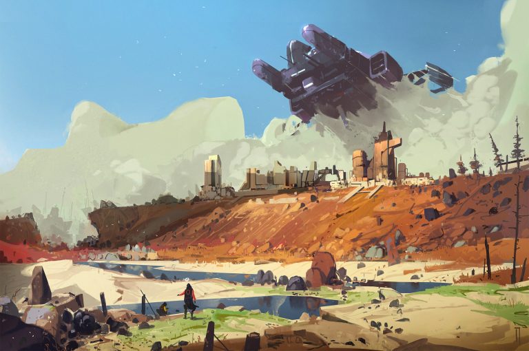 Dystopian Concept Art by Ismail Inceoglu | Daily design inspiration for ...