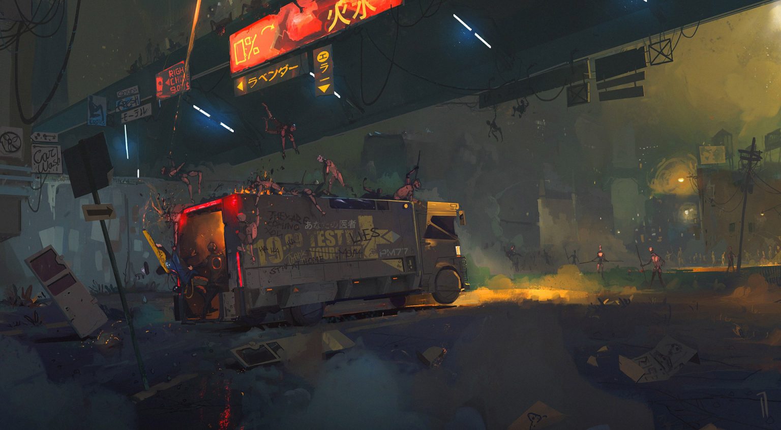 Dystopian Concept Art by Ismail Inceoglu | Daily design inspiration for ...