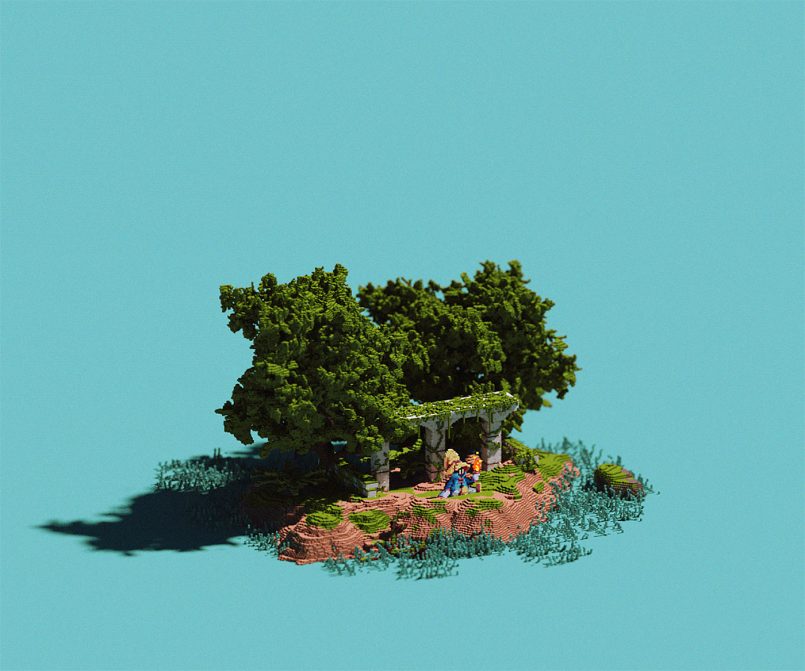 3D Voxel Scenes by RGZNSK | Daily design inspiration for creatives ...