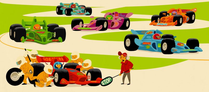 Old Timey Cartoon Illustrations by Sean Longcroft | Daily design ...