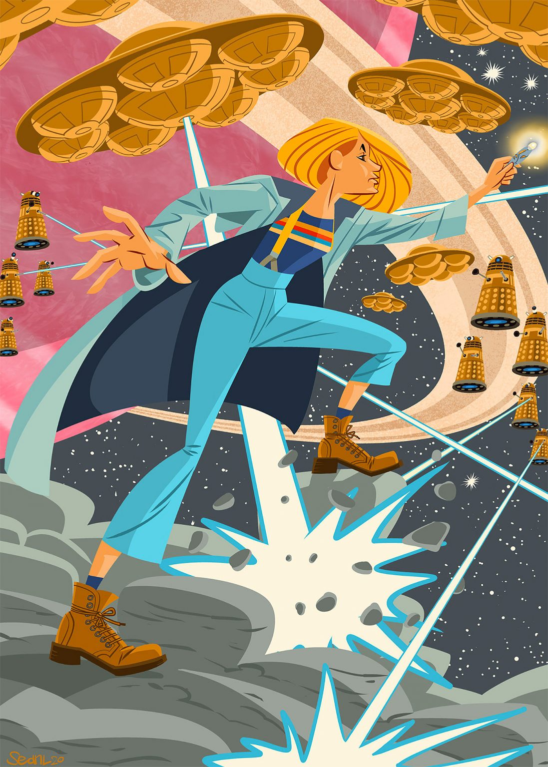 Old Timey Cartoon Illustrations by Sean Longcroft | Daily design ...