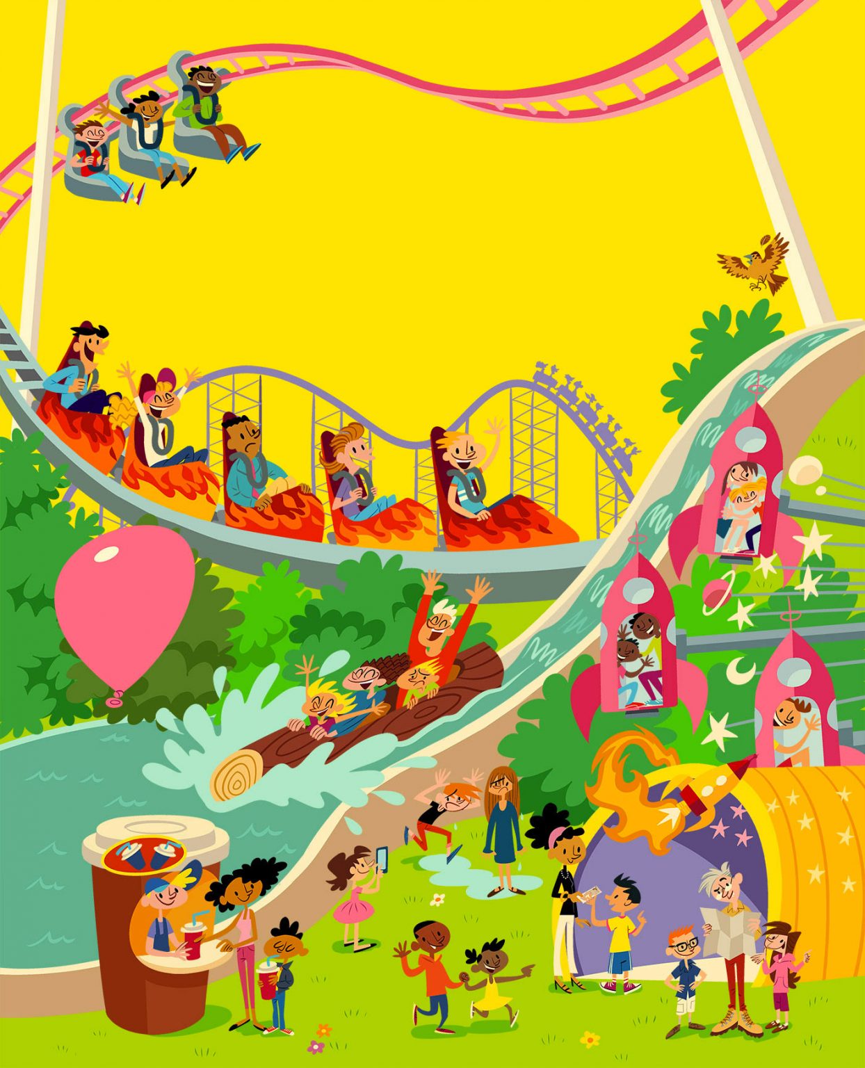 Old Timey Cartoon Illustrations by Sean Longcroft | Daily design ...