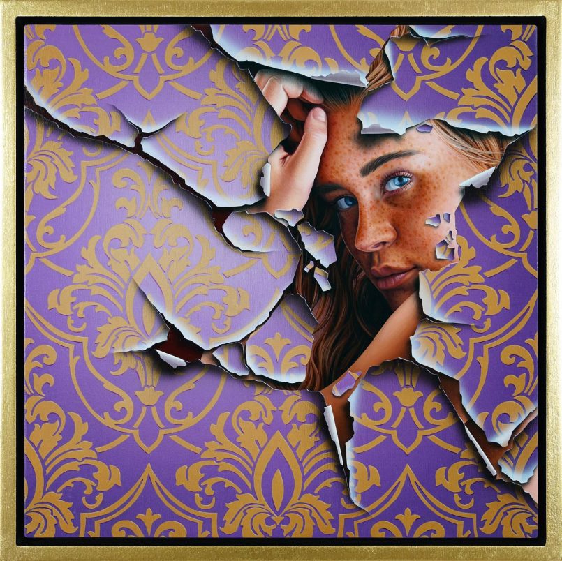 Peeling & Cracking Paintings by James Bullough | Daily design ...