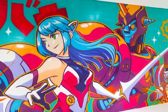 Manga-Inspired Street Art by Studio Moonchild | Daily design ...