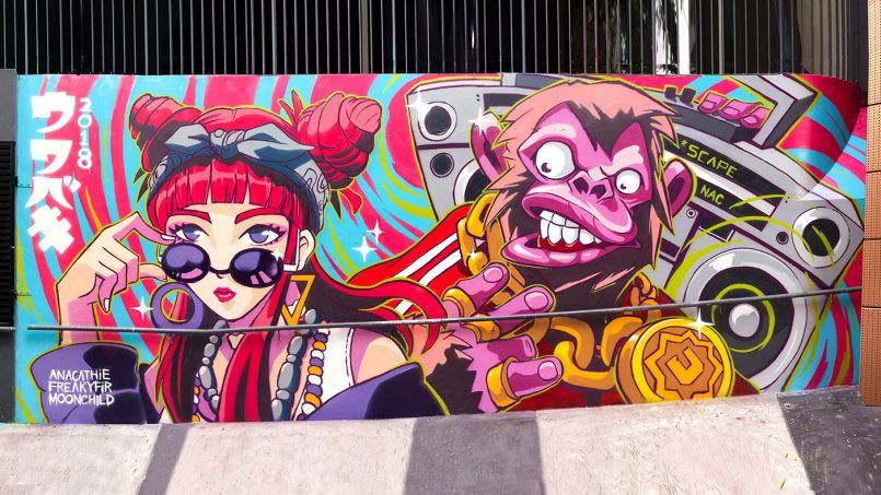 Manga-Inspired Street Art by Studio Moonchild | Daily design ...