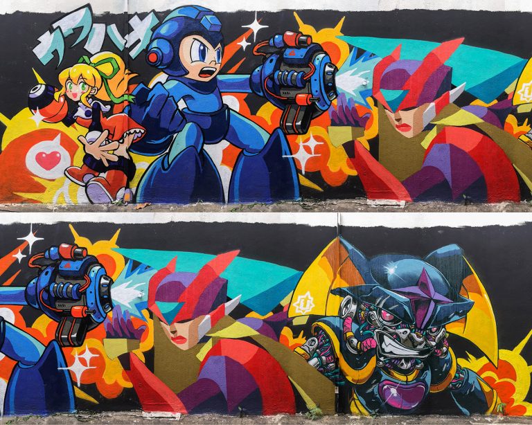 Manga-Inspired Street Art by Studio Moonchild | Daily design ...