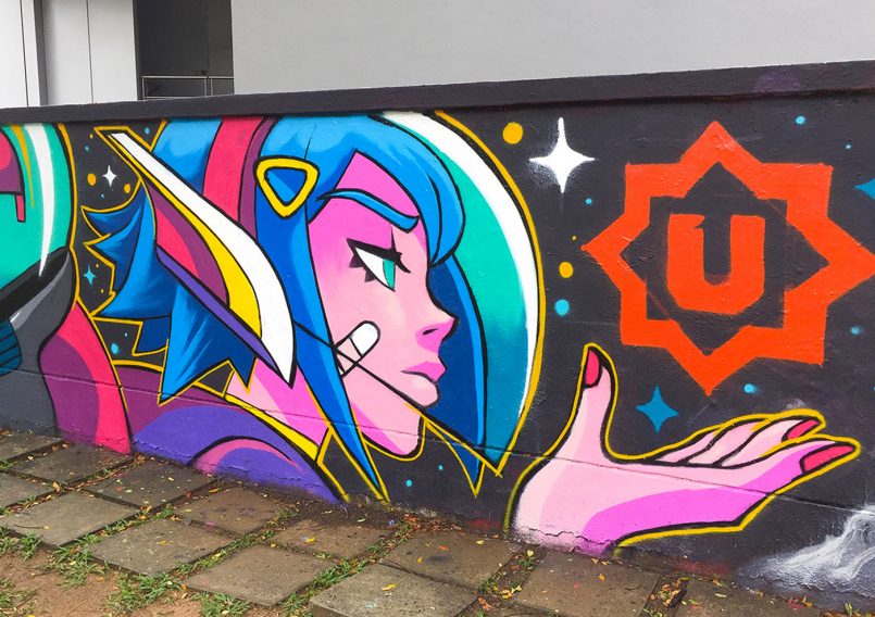 Manga-Inspired Street Art by Studio Moonchild | Daily design inspiration for creatives ...