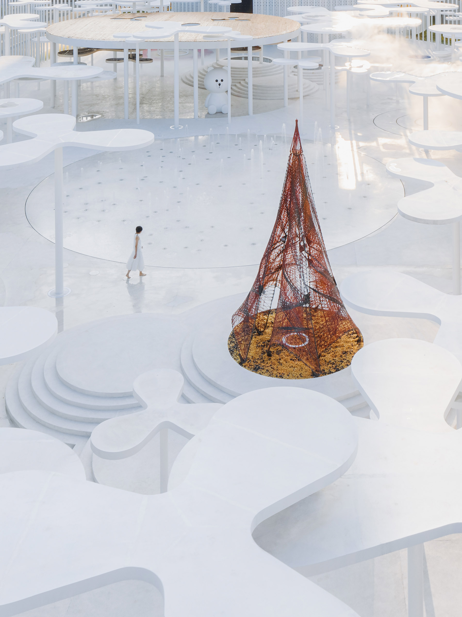 White Upland Art Installation By Wutopia Lab Daily Design Inspiration For Creatives 