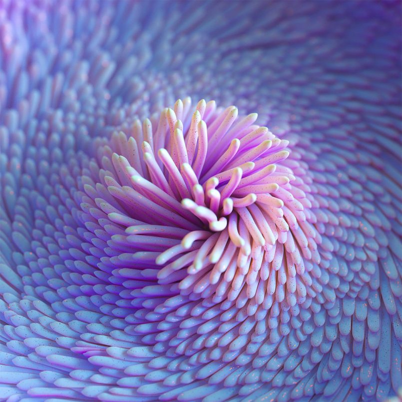 Organic Digital Art by Ari Weinkle | Daily design inspiration for ...