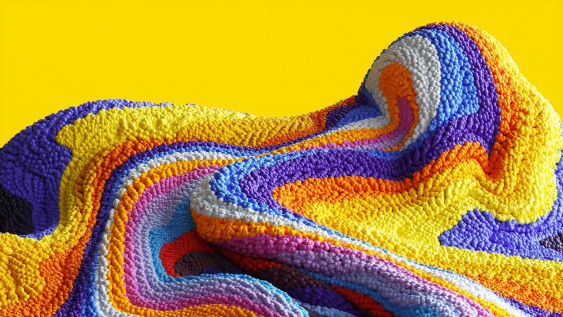 Organic Digital Art by Ari Weinkle | Daily design inspiration for ...