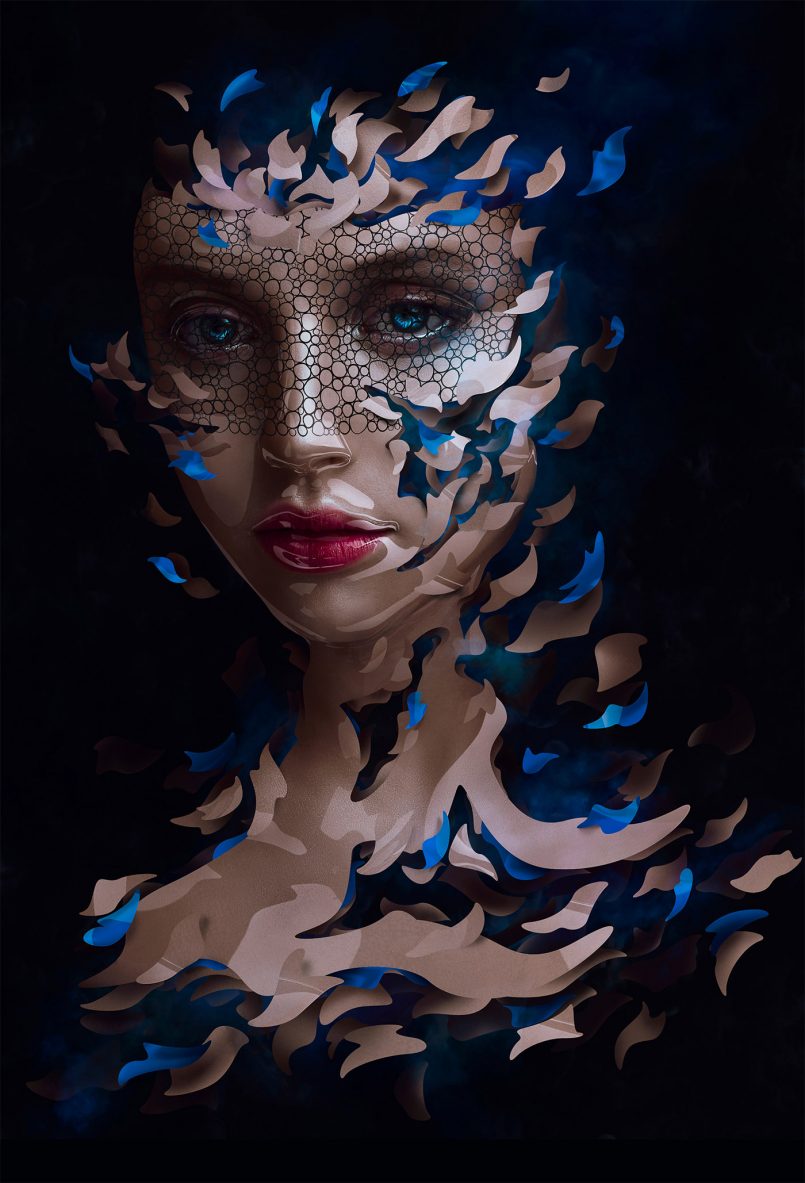 Porcelain Dollz: Artworks by Dielm Bizarre | Daily design inspiration for creatives ...