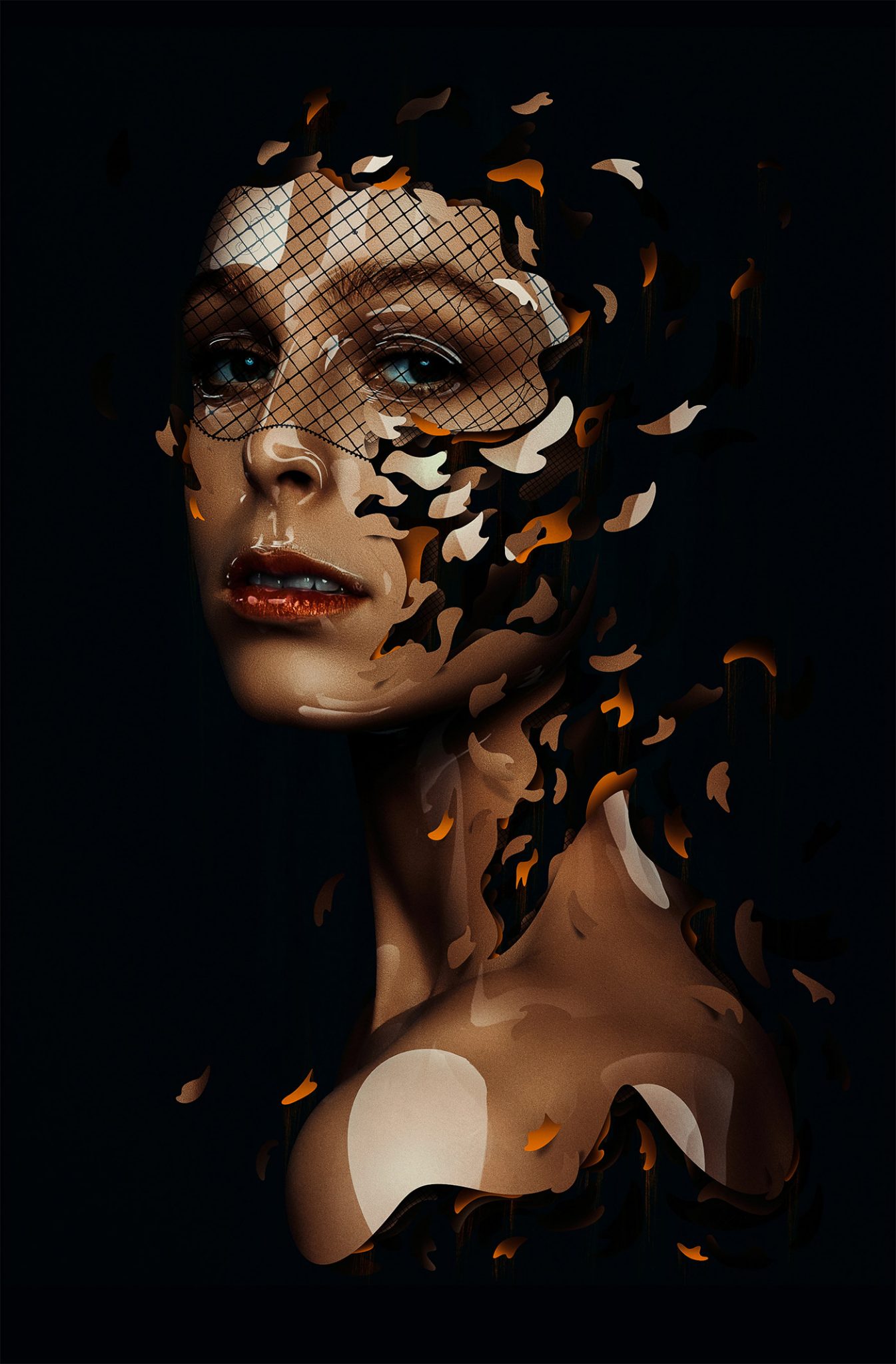 Porcelain Dollz: Artworks by Dielm Bizarre | Daily design inspiration for creatives ...