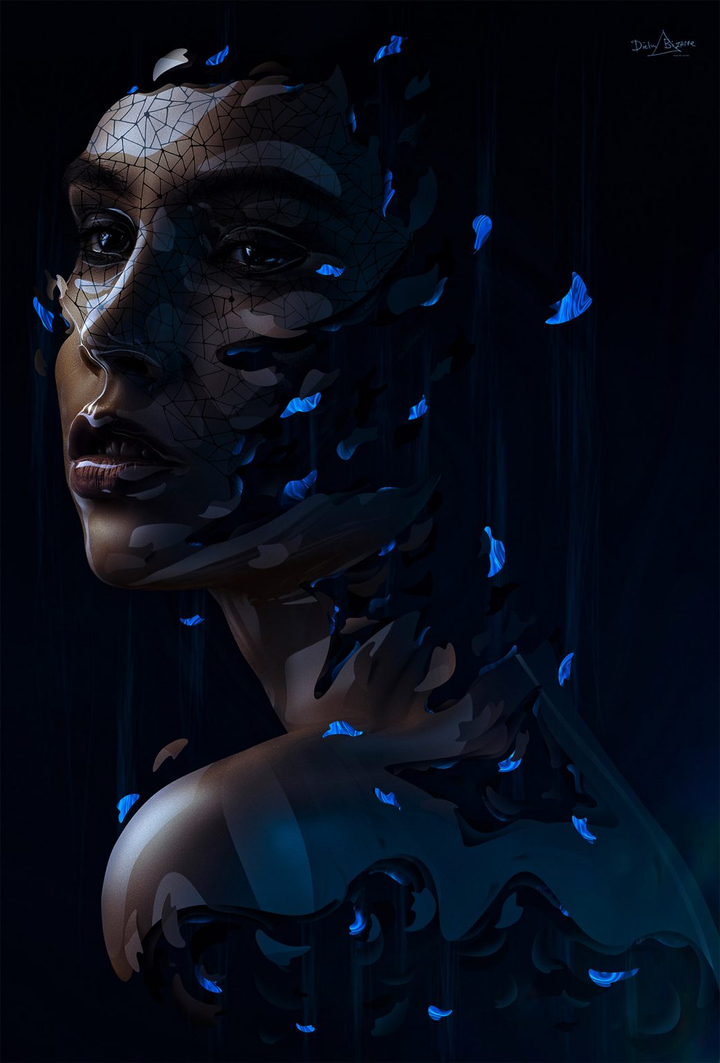 Porcelain Dollz: Artworks by Dielm Bizarre | Daily design inspiration for creatives ...