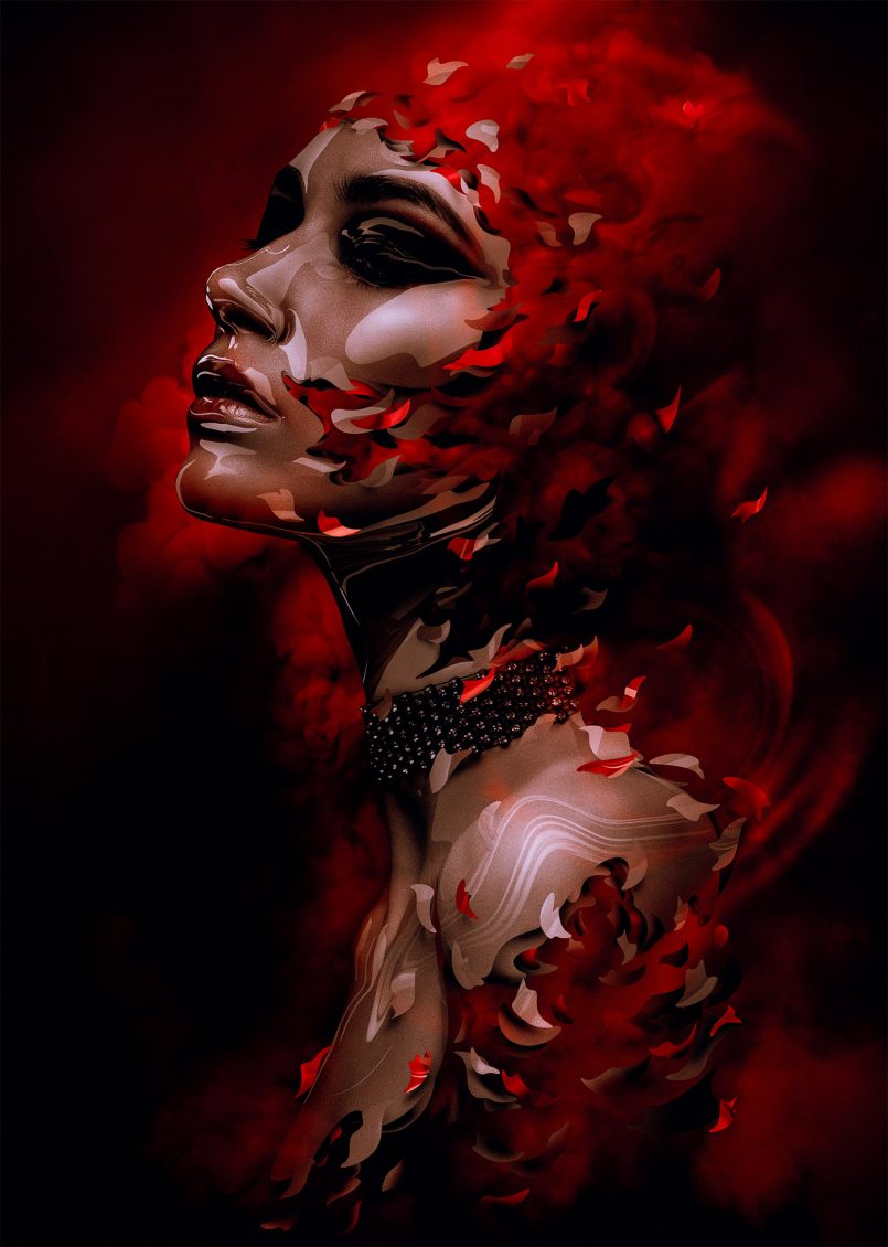 Porcelain Dollz: Artworks by Dielm Bizarre | Daily design inspiration for creatives ...