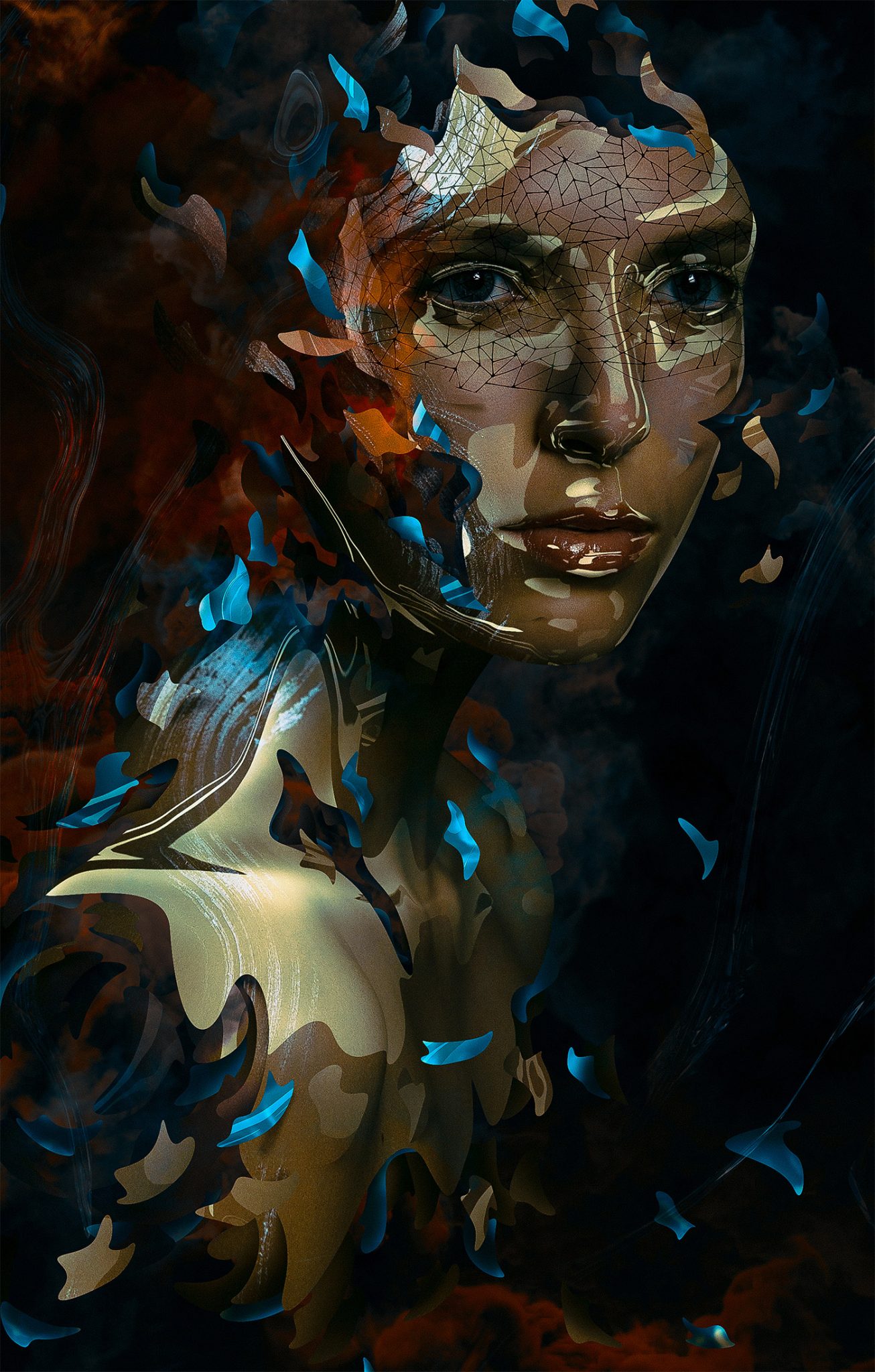 Porcelain Dollz: Artworks by Dielm Bizarre | Daily design inspiration for creatives ...