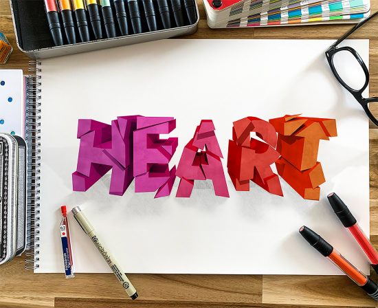 Fantastic Three-Dimensional Lettering by Lex Wilson | Daily design ...