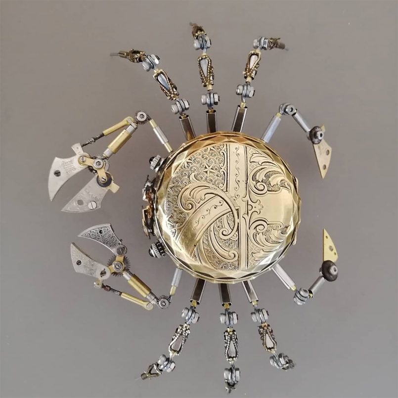 Fantastic Clockwork Creatures by Peter Szucsy | Daily design ...