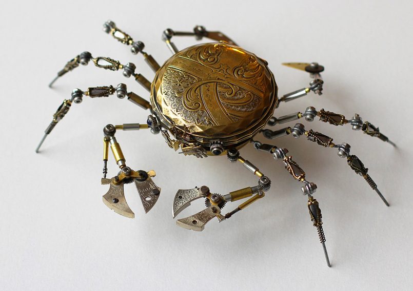 Fantastic Clockwork Creatures by Peter Szucsy | Daily design ...