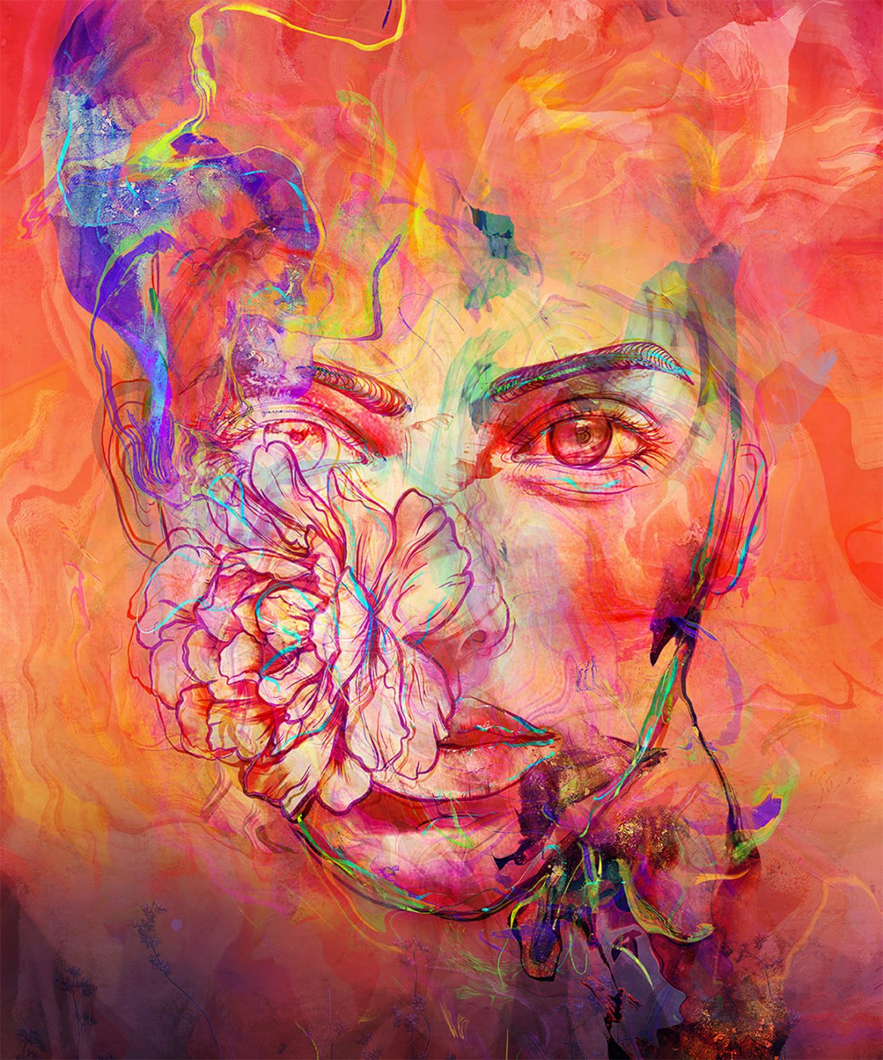 Expressive Paintings by Archan Nair | Daily design inspiration for ...