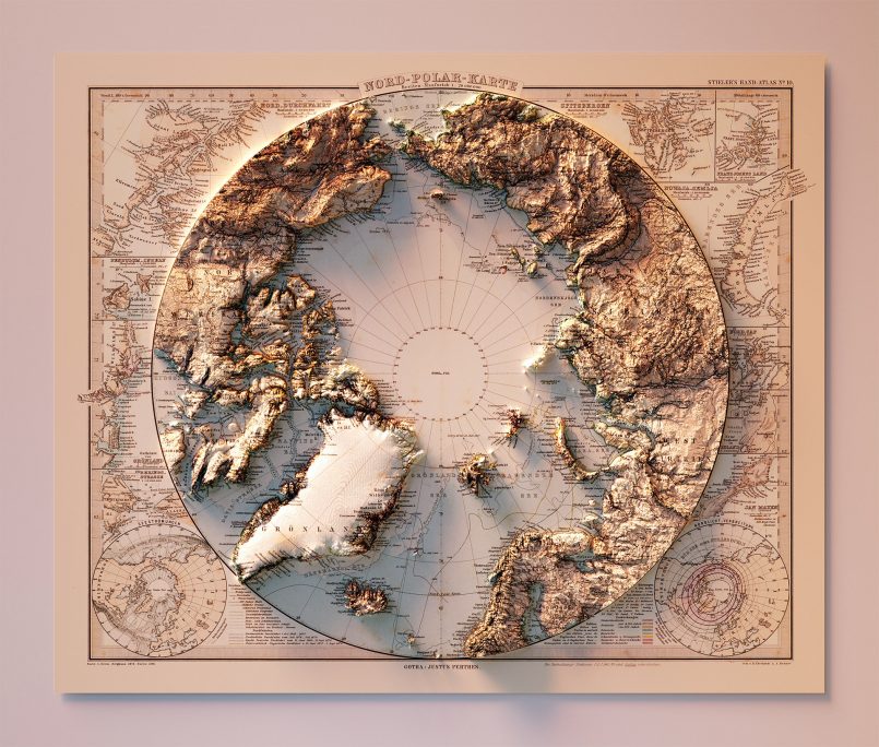 3D Historical Maps by Dmitriy Vorontzov | Daily design inspiration for ...