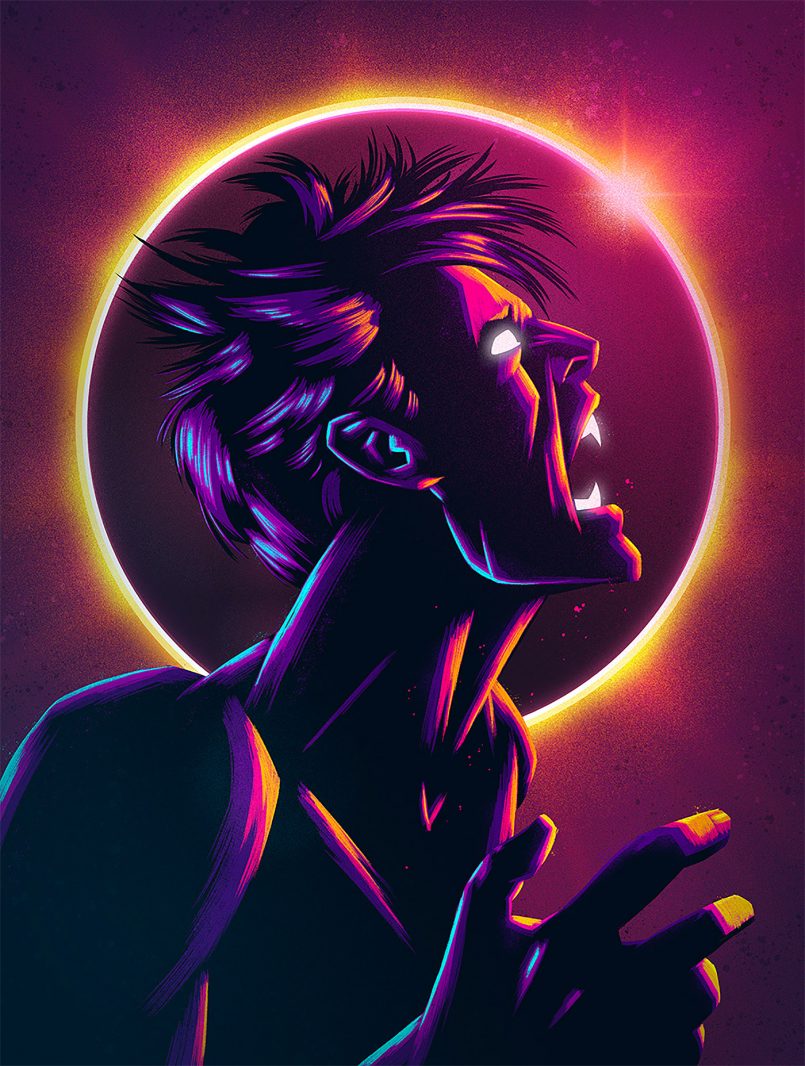 '80s-Inspired Illustrations by James White | Daily design inspiration ...