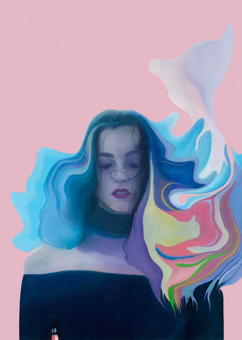 Glitch Portrait Paintings by Joshua Davison | Daily design inspiration ...