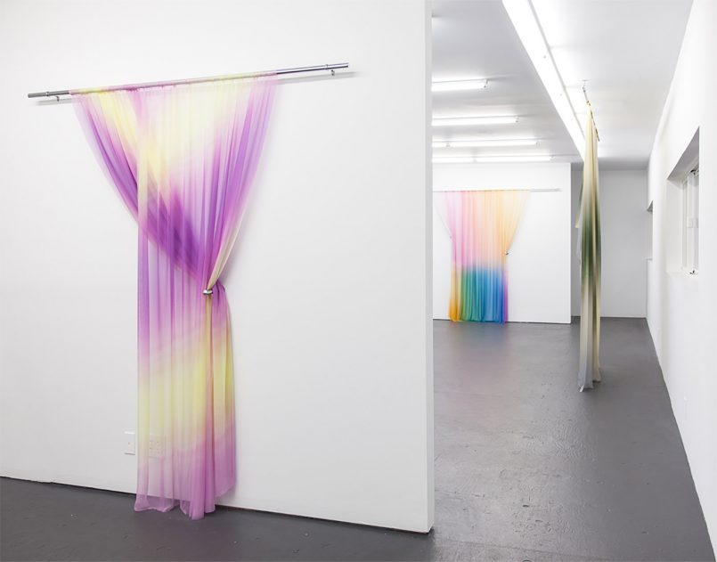 Colorful Silk Installations by Justin Morin | Daily design inspiration ...