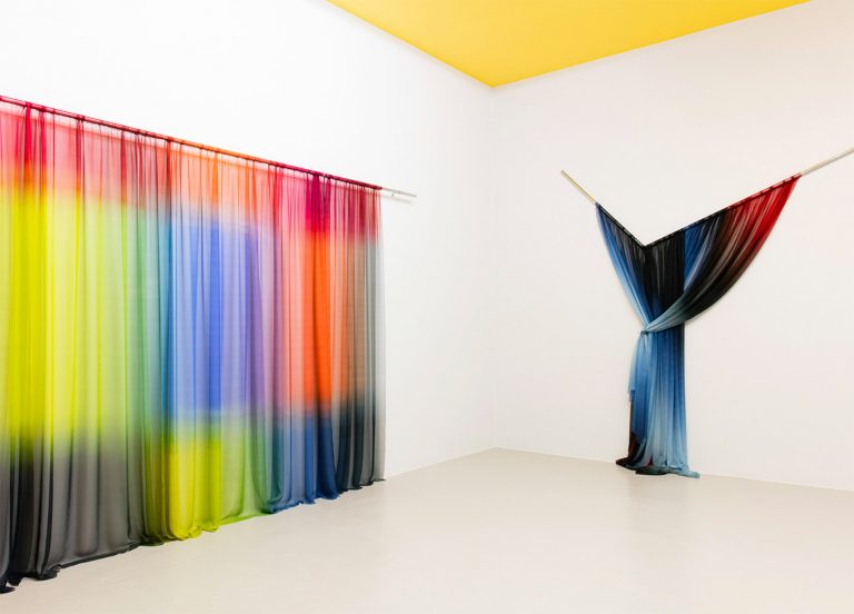 Colorful Silk Installations by Justin Morin | Daily design inspiration ...