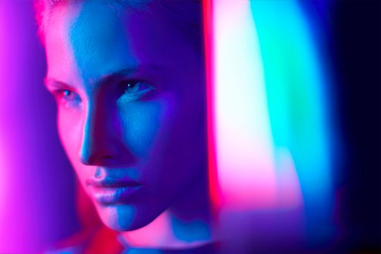Neon Lights: Portraits by Mathew Guido | Daily design inspiration for ...
