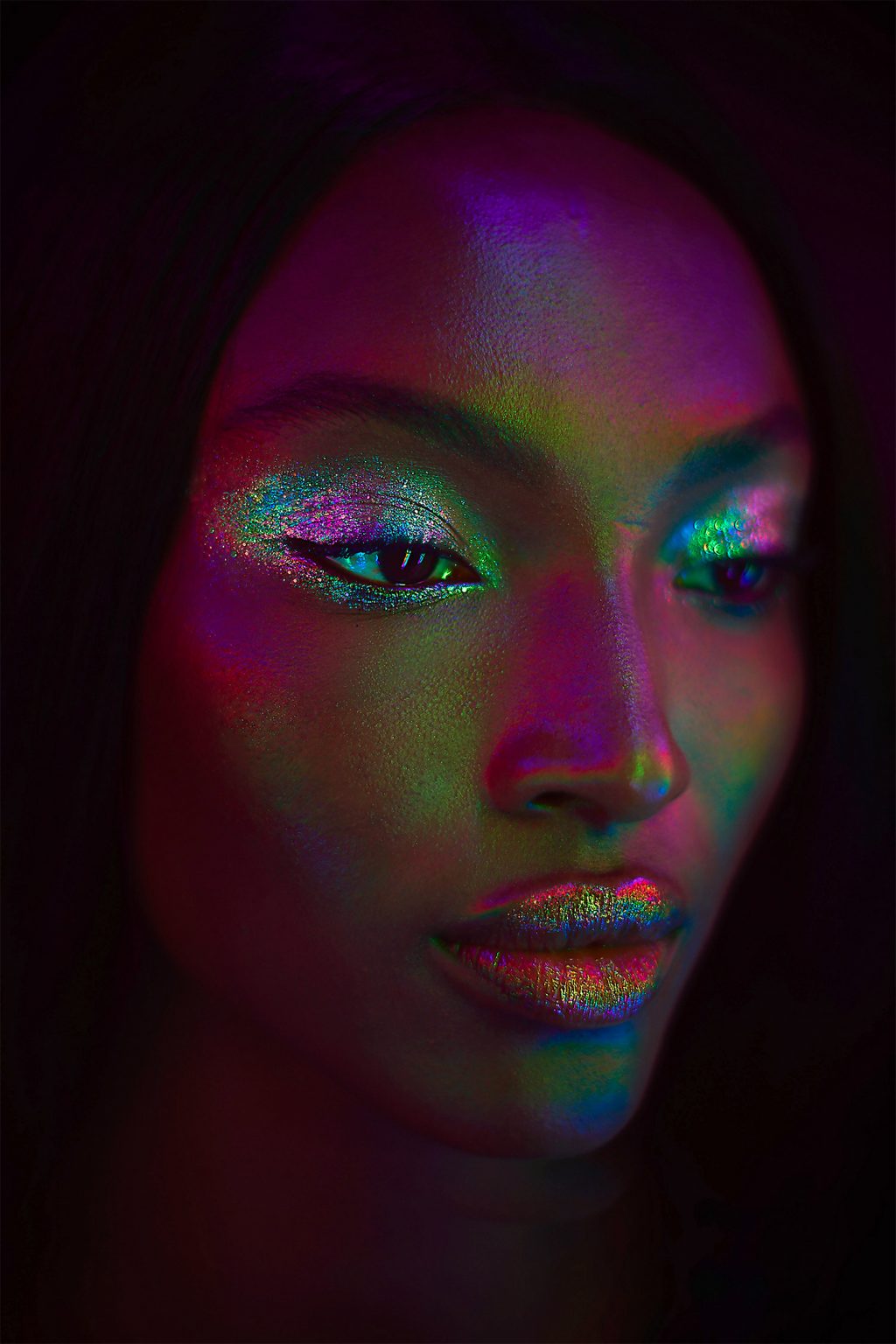 Neon Lights: Portraits by Mathew Guido | Daily design inspiration for ...