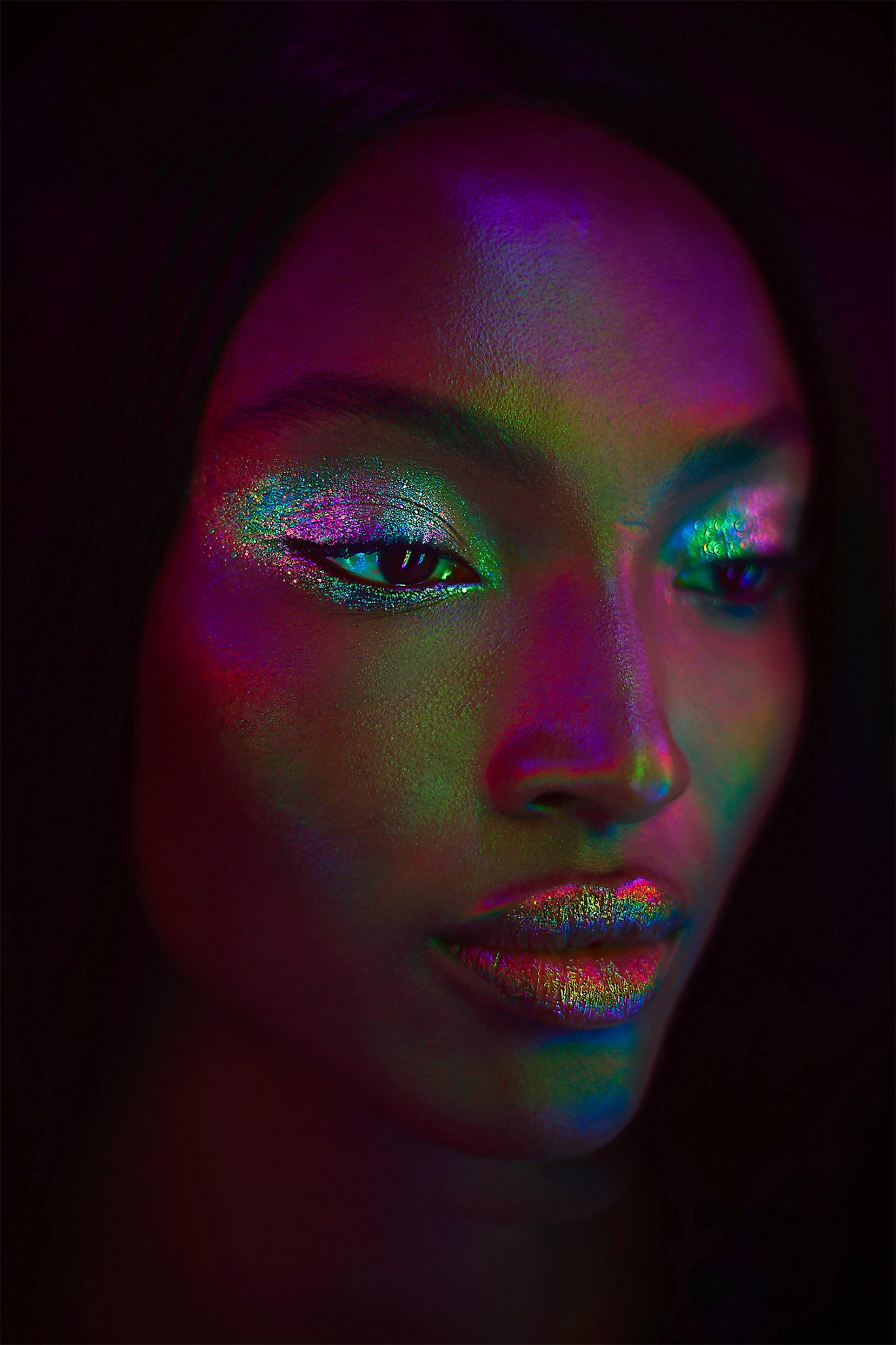 Neon Lights: Portraits by Mathew Guido | Daily design inspiration for ...