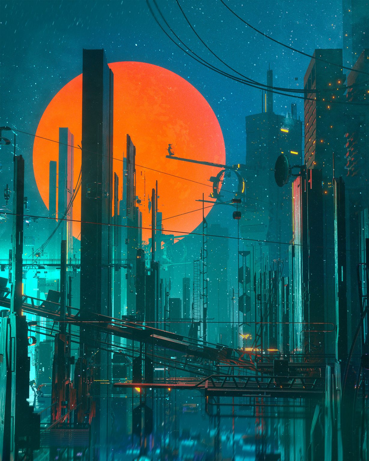Cyberpunk Illustrations by Dangiuz | Daily design inspiration for ...