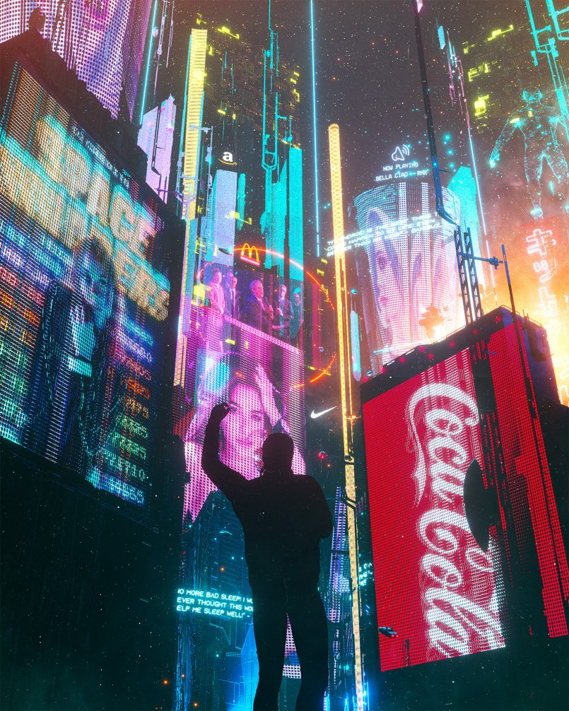 Cyberpunk Illustrations by Dangiuz | Daily design inspiration for ...